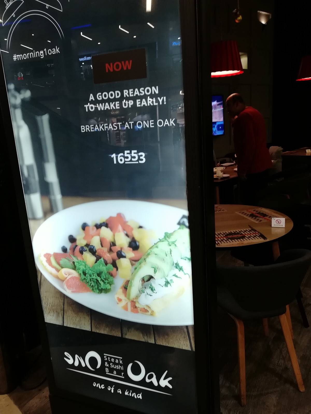 Menu at ONE OAK - Steak & Sushi Bar, New Cairo City