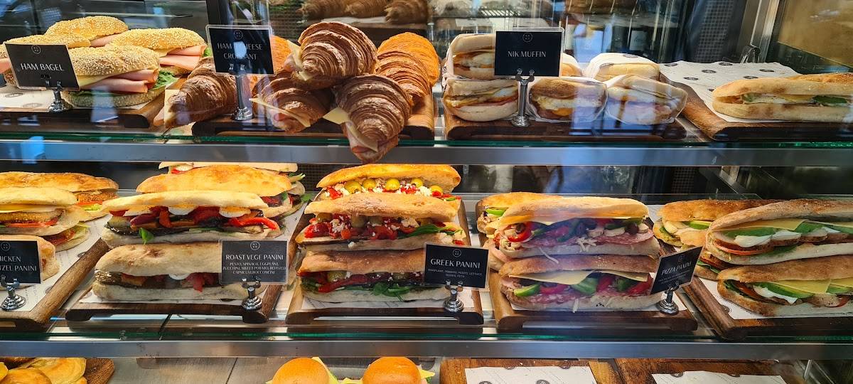 Menu at Nikos Cakes cafe, Oakleigh