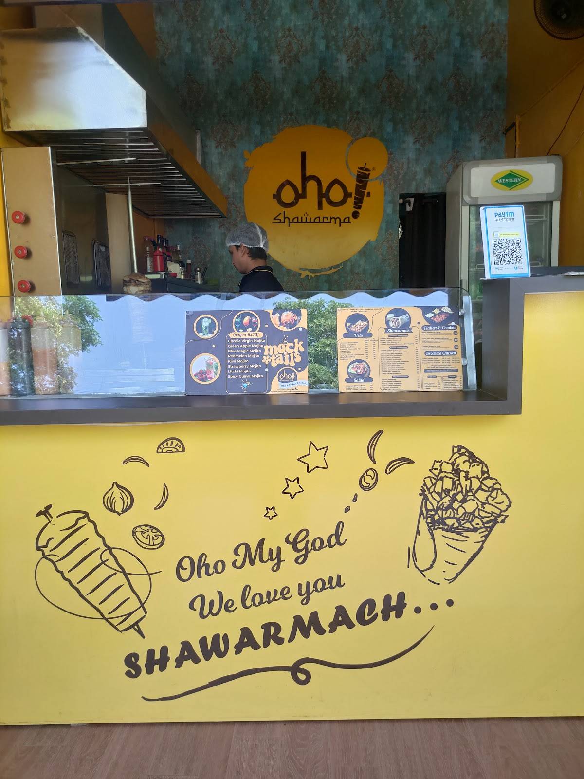 Menu at Oho Shawarma Kopar Khairane, Navi Mumbai