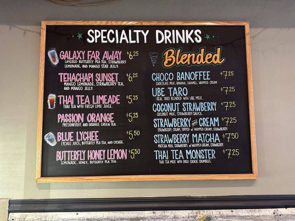 Menu at One Fine Day Cafe, Tehachapi