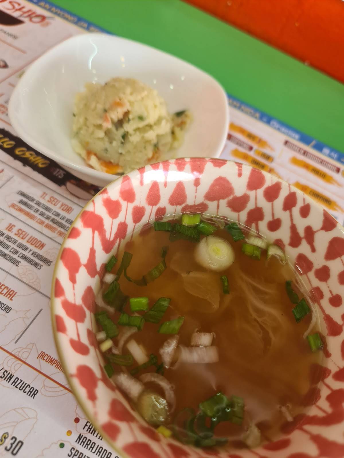 Carta del restaurante Oshio Korean & Japanese Food, Guadalajara
