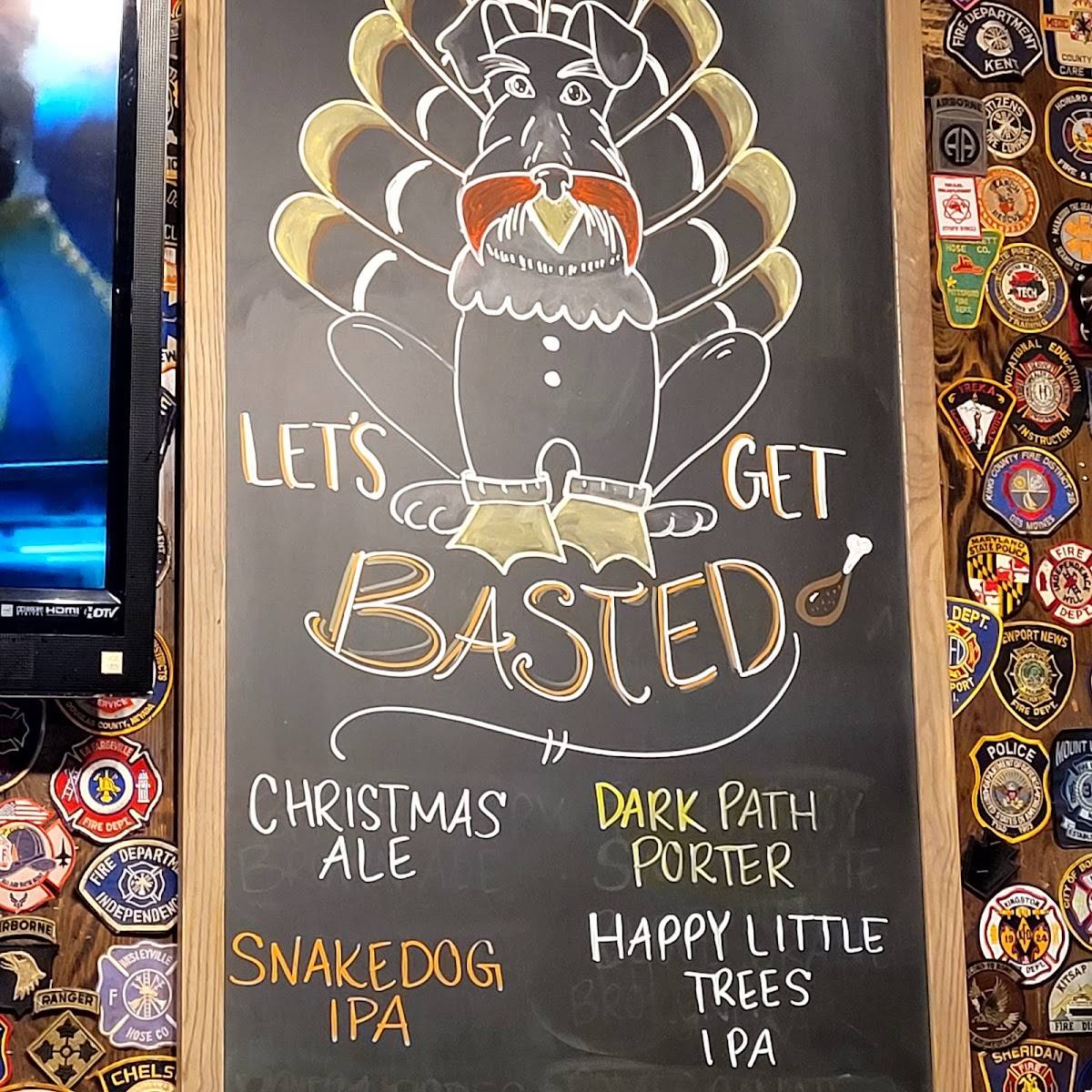 Menu at Ott House pub & bar, Emmitsburg