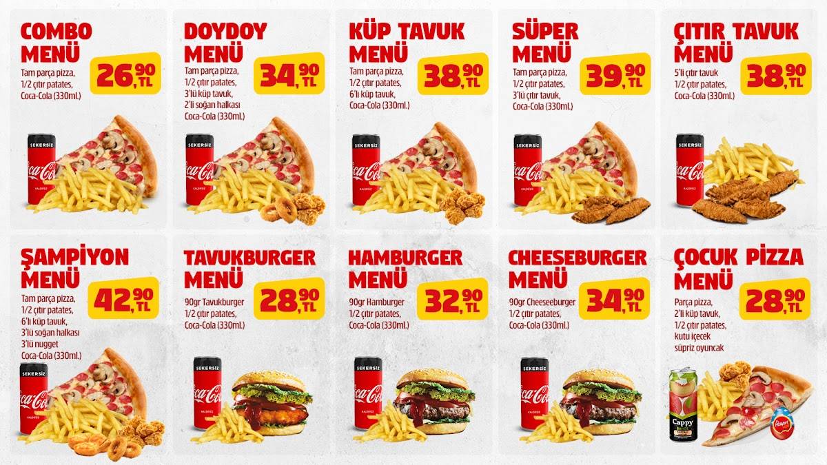 Menu at Pasaport Pizza, Milas, Halilbey Blv. No:60/B