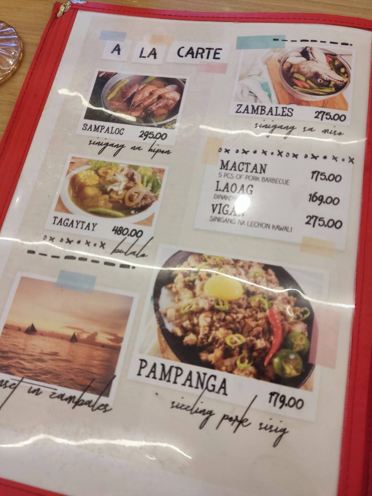 Menu at Passenger Seat - SM City San Mateo restaurant, San Mateo