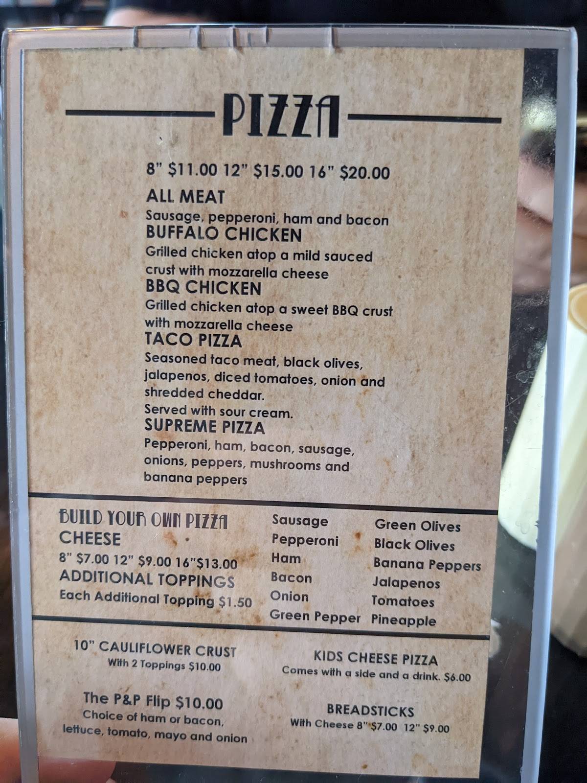 Patties And Pints Menu Ironton at Malik Keck blog