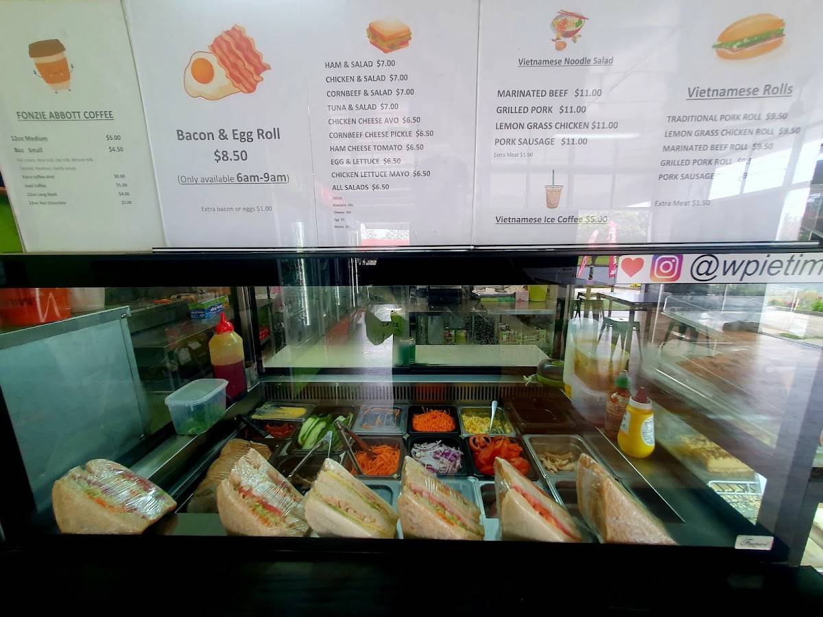 Menu at Pie Time fast food, Woodridge