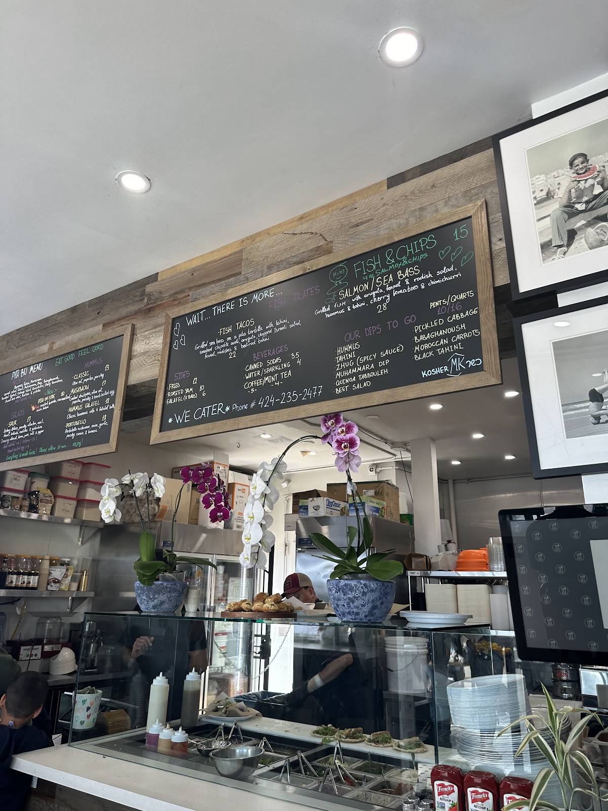 Menu at Pita Bu restaurant, Malibu