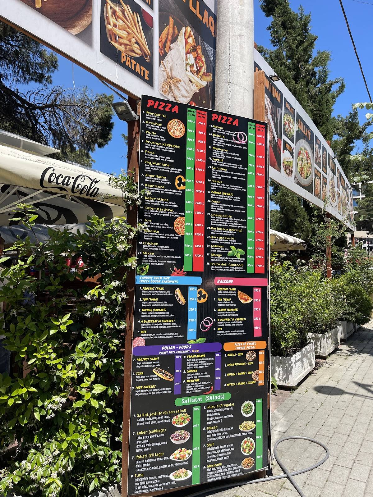 Menu at Pizza Hallall Mali Robit Golem restaurant, Golem