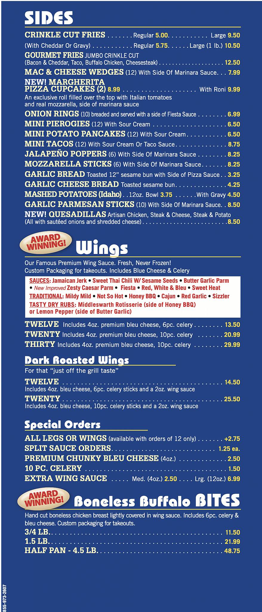 Menu at Pizza Bella - Hanover/Ashley pizzeria, Wilkes-Barre, 782 Hazle St