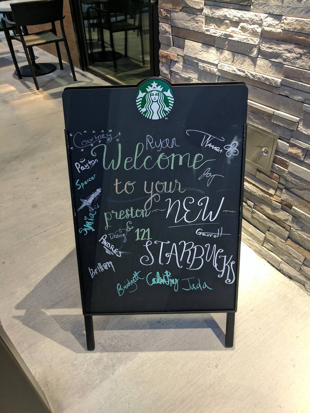 Menu at Starbucks, Plano, 8255 Preston Rd