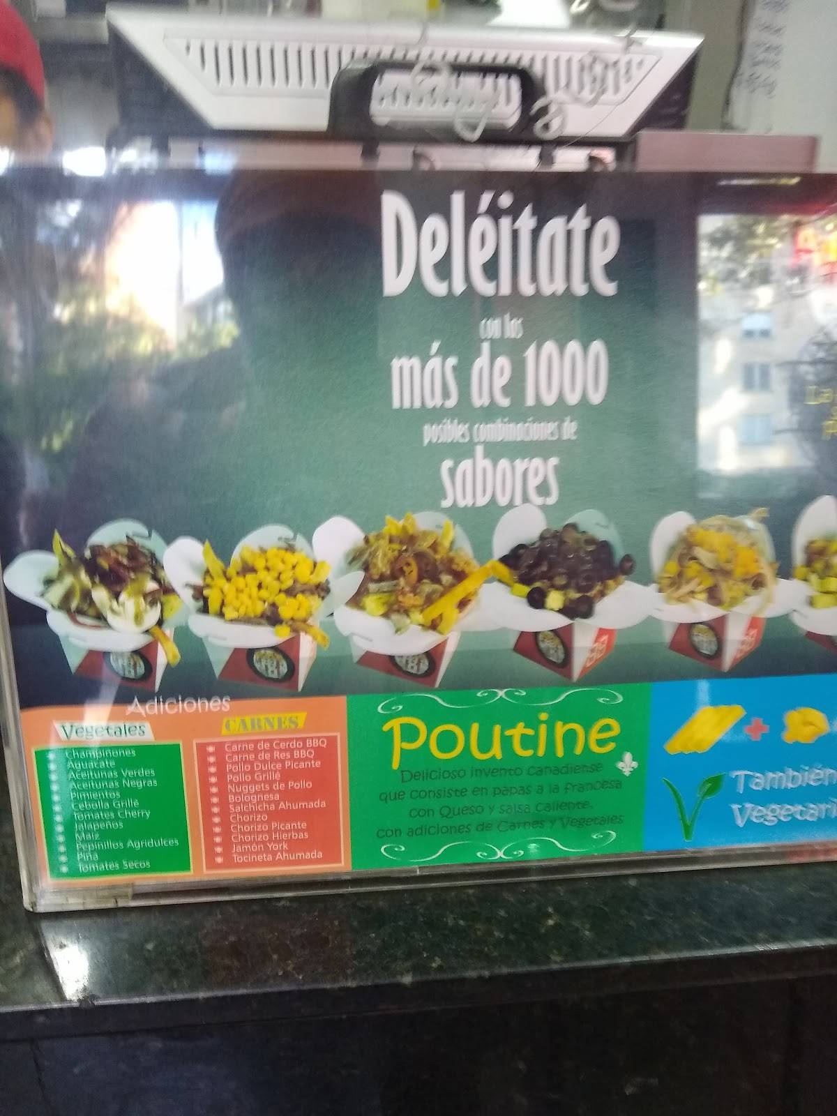 Carta del restaurante Poutine & Poutine, Bogotá, Av Jimenez del Quesada ...
