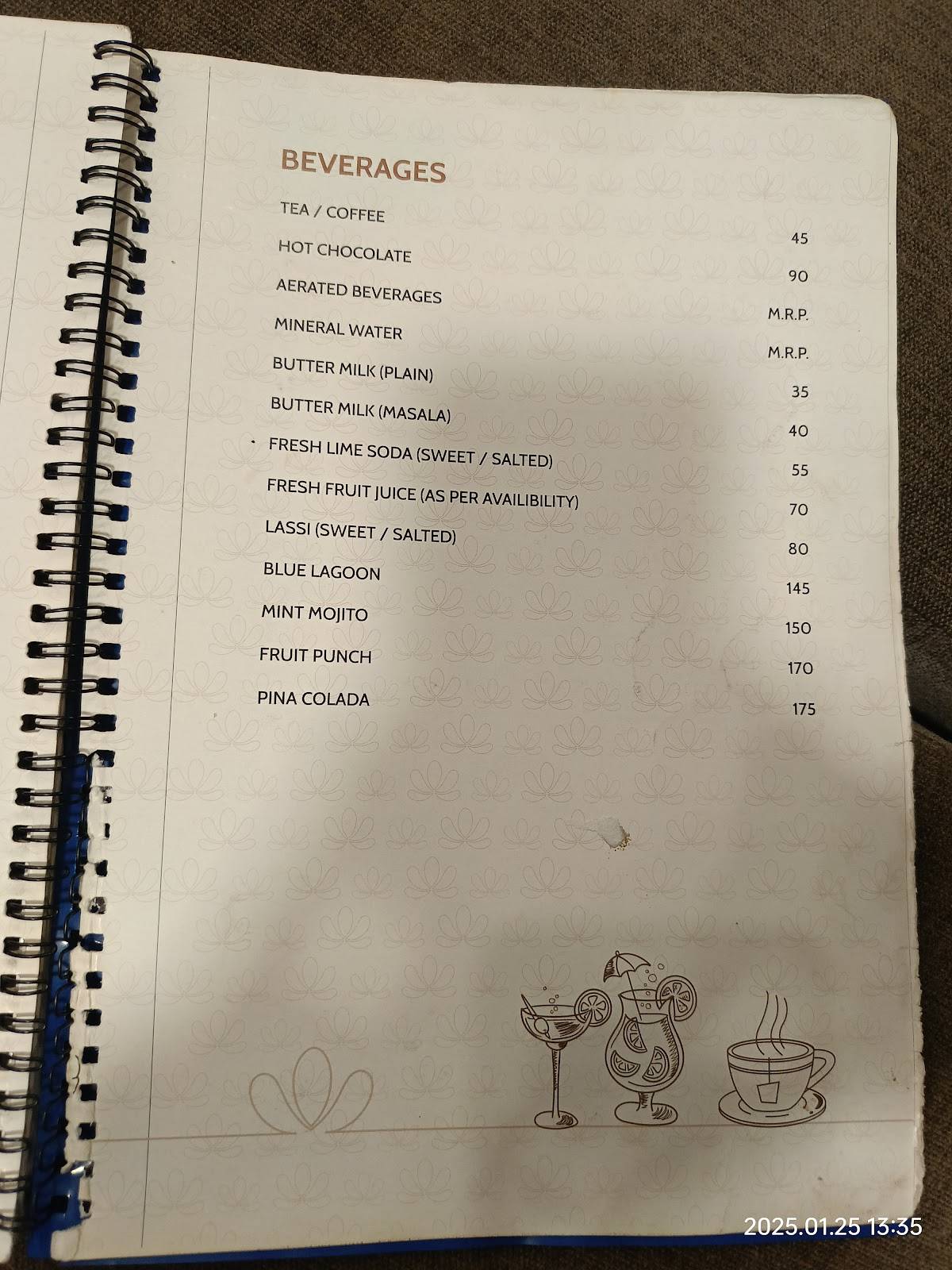 Menu at Premvati Fine Dine Restaurant and Banquet, Vadodara