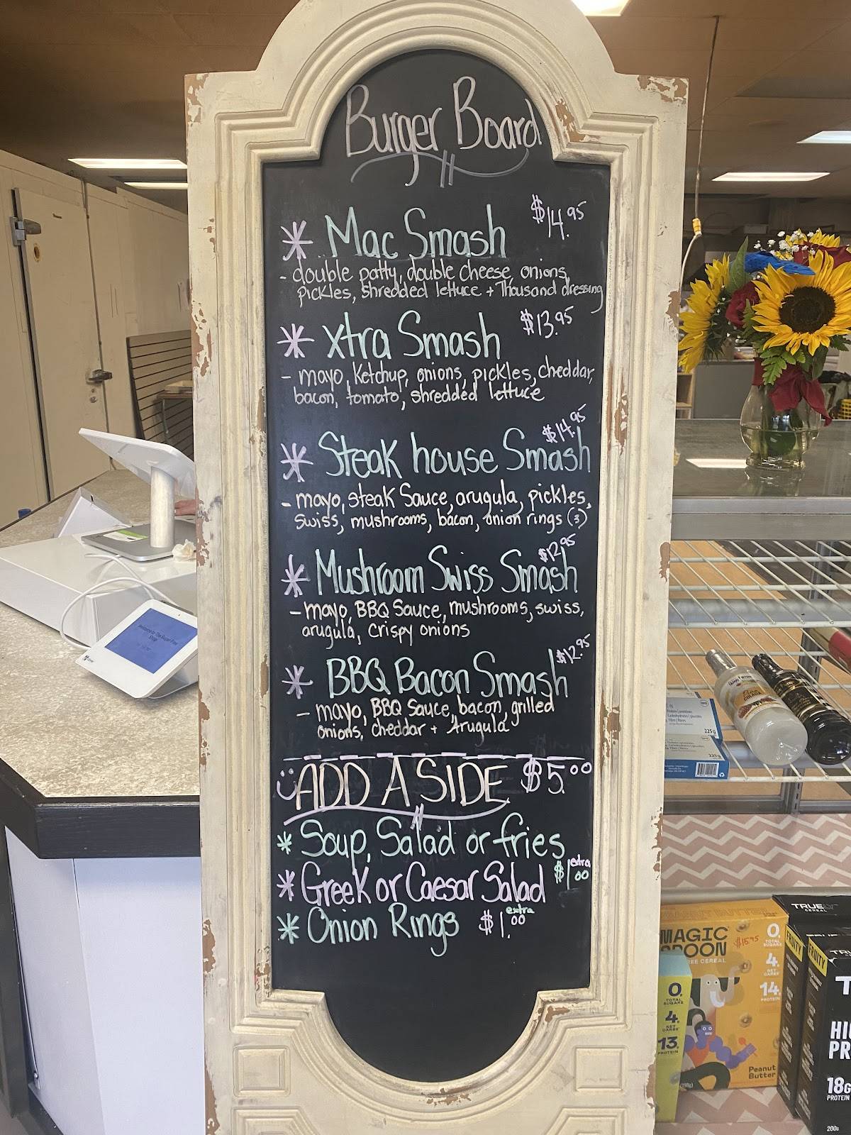 Menu at The Sugar-Free Cafe &Grill, Prince Rupert