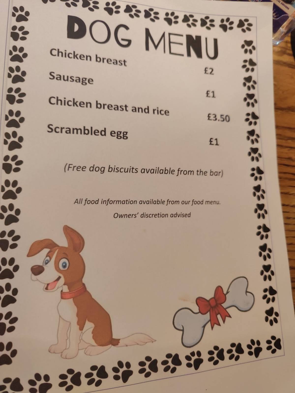Menu at Chester Moor pub & bar, Chester-le-Street, Front St