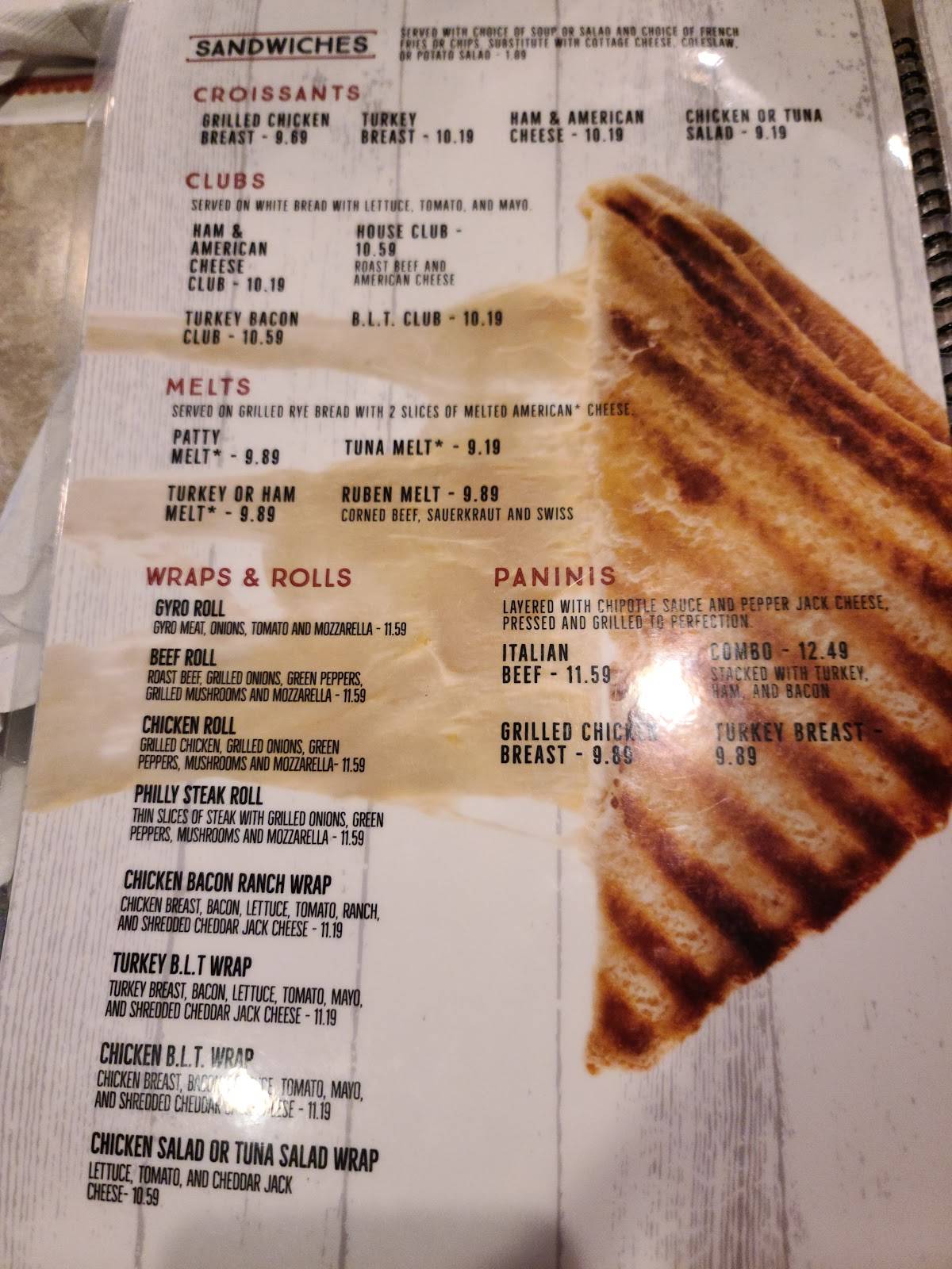 Menu at Halftime Restaurant Pizza and Cocktails, Ottawa