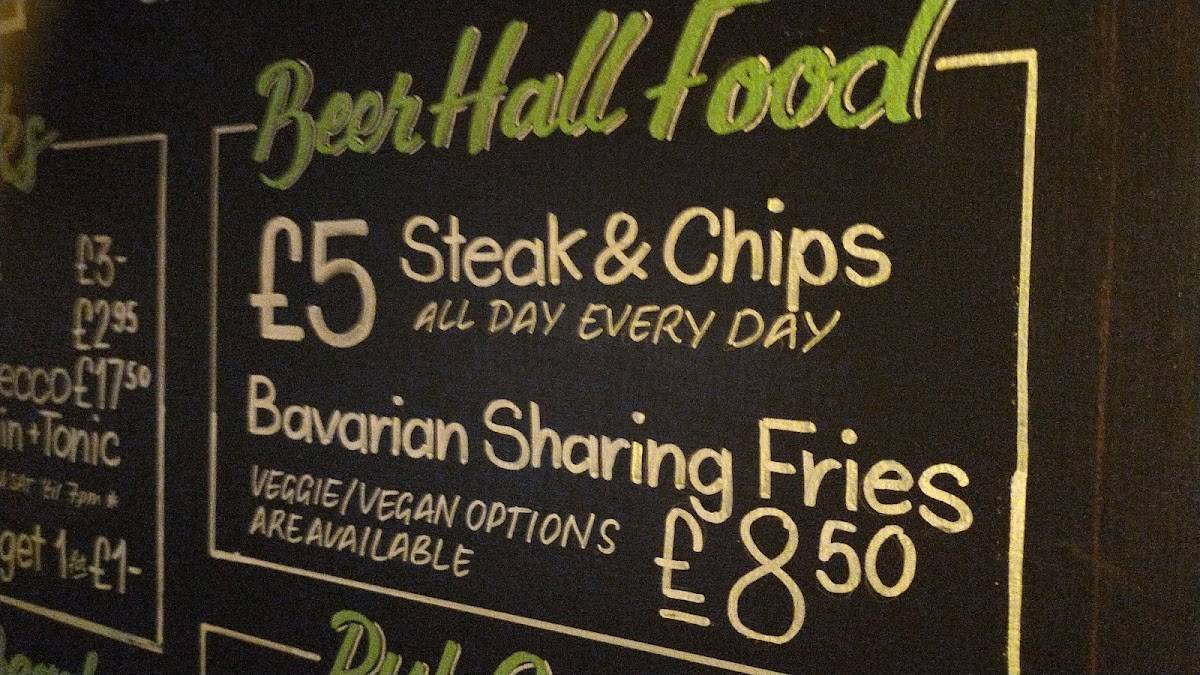 Menu at Headrow House pub & bar, Leeds