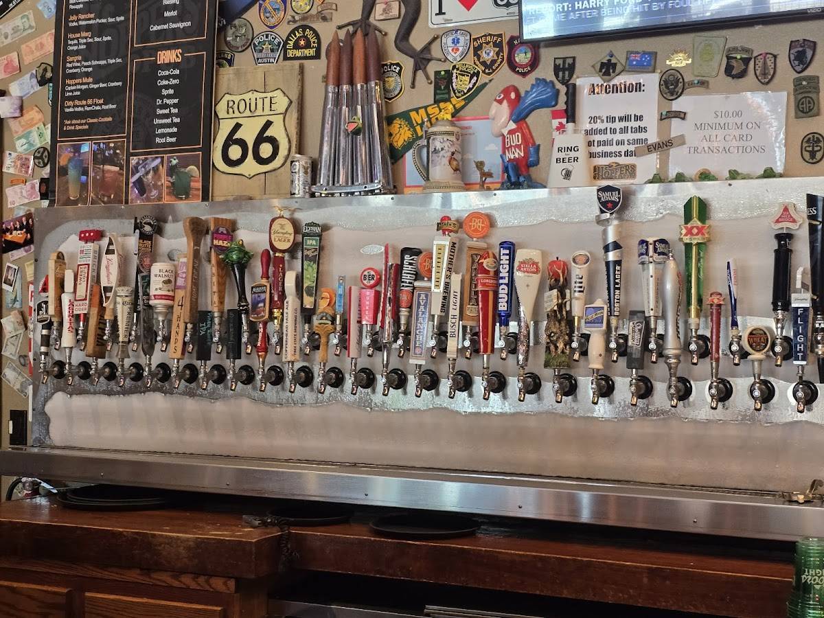 Menu at Hoppers Pub, Waynesville