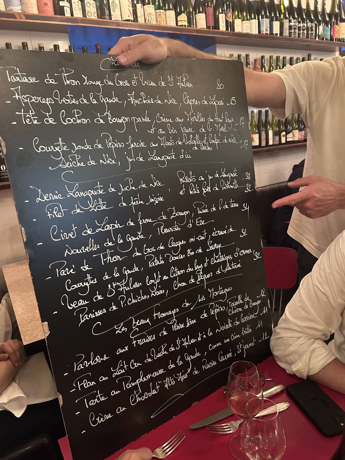 Menu at Le Canon pub & bar, Nice