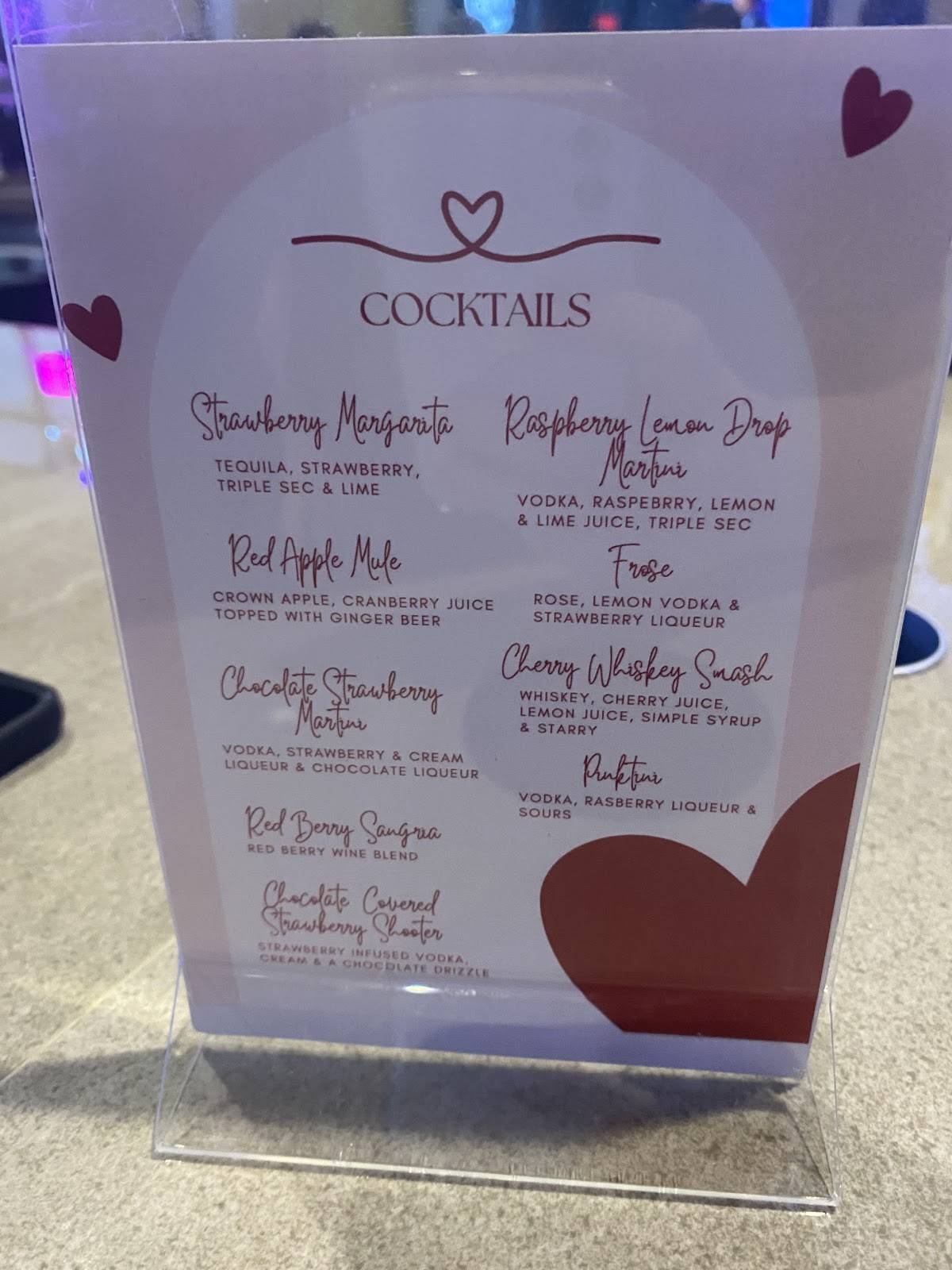 Menu at Park Social Bar, South Park Township