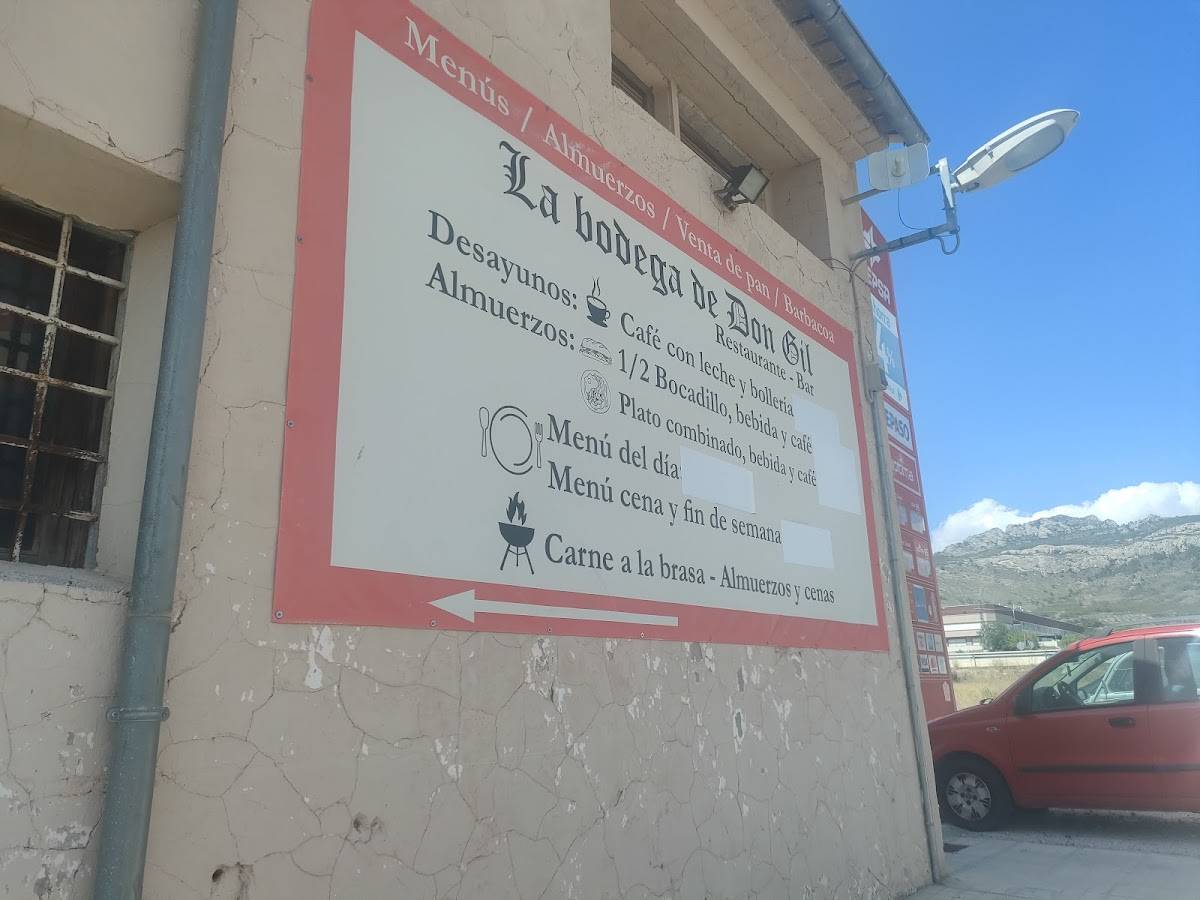 Carta de Restaurante La Bodega Don Gil, España