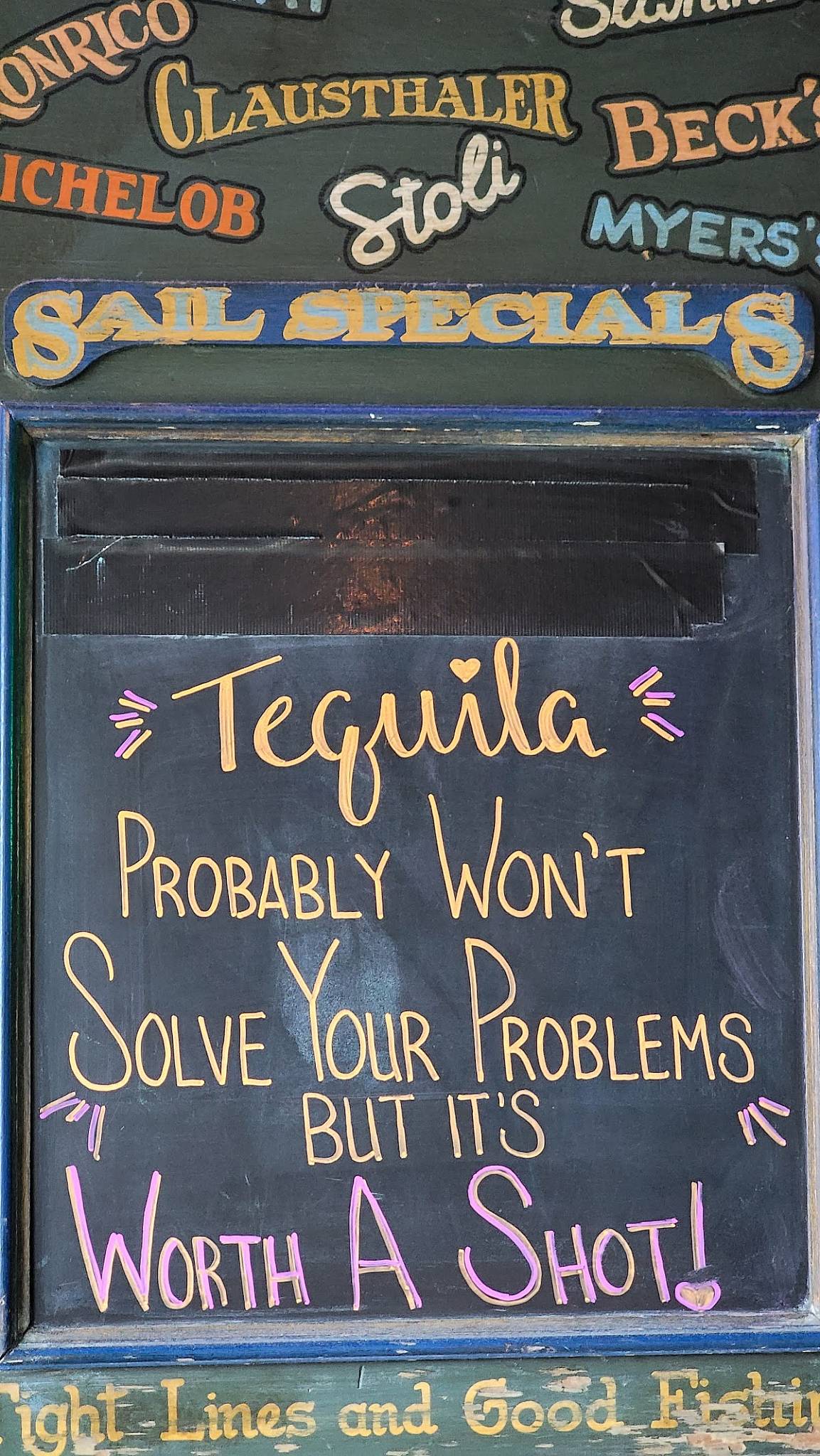 Menu at Sail inn pub & bar, Delray Beach