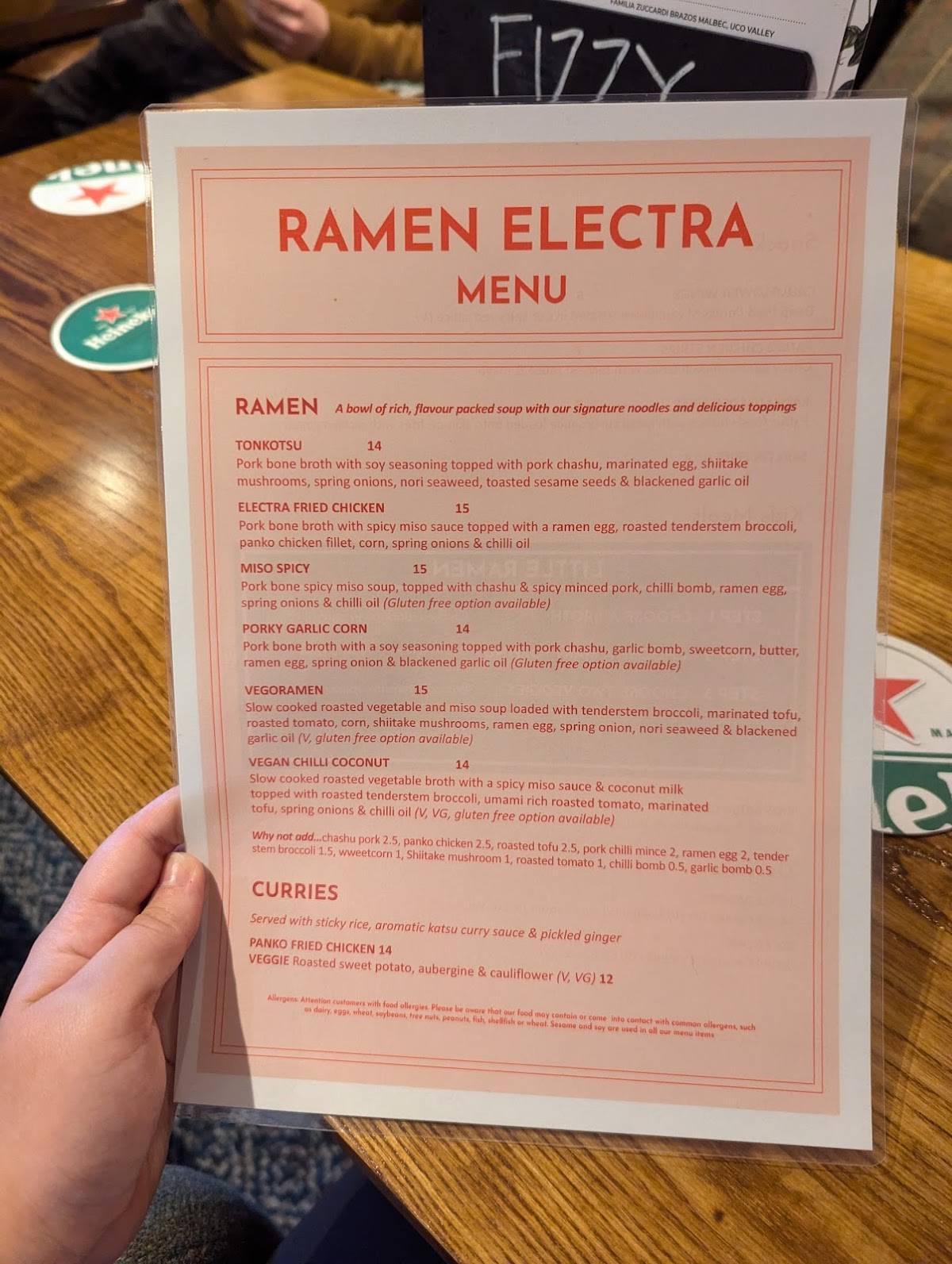 Menu at The Beehive pub & bar, St Albans, 2 Keyfield Terrace