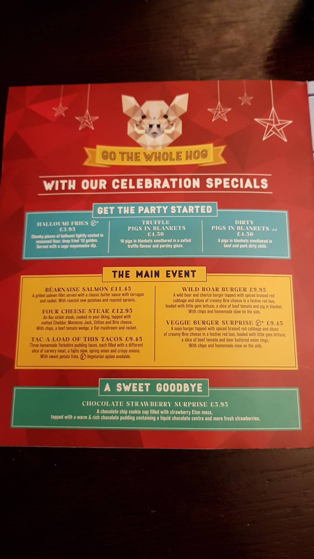 Menu at Trawlerman pub & bar, Cleethorpes, N Sea Ln