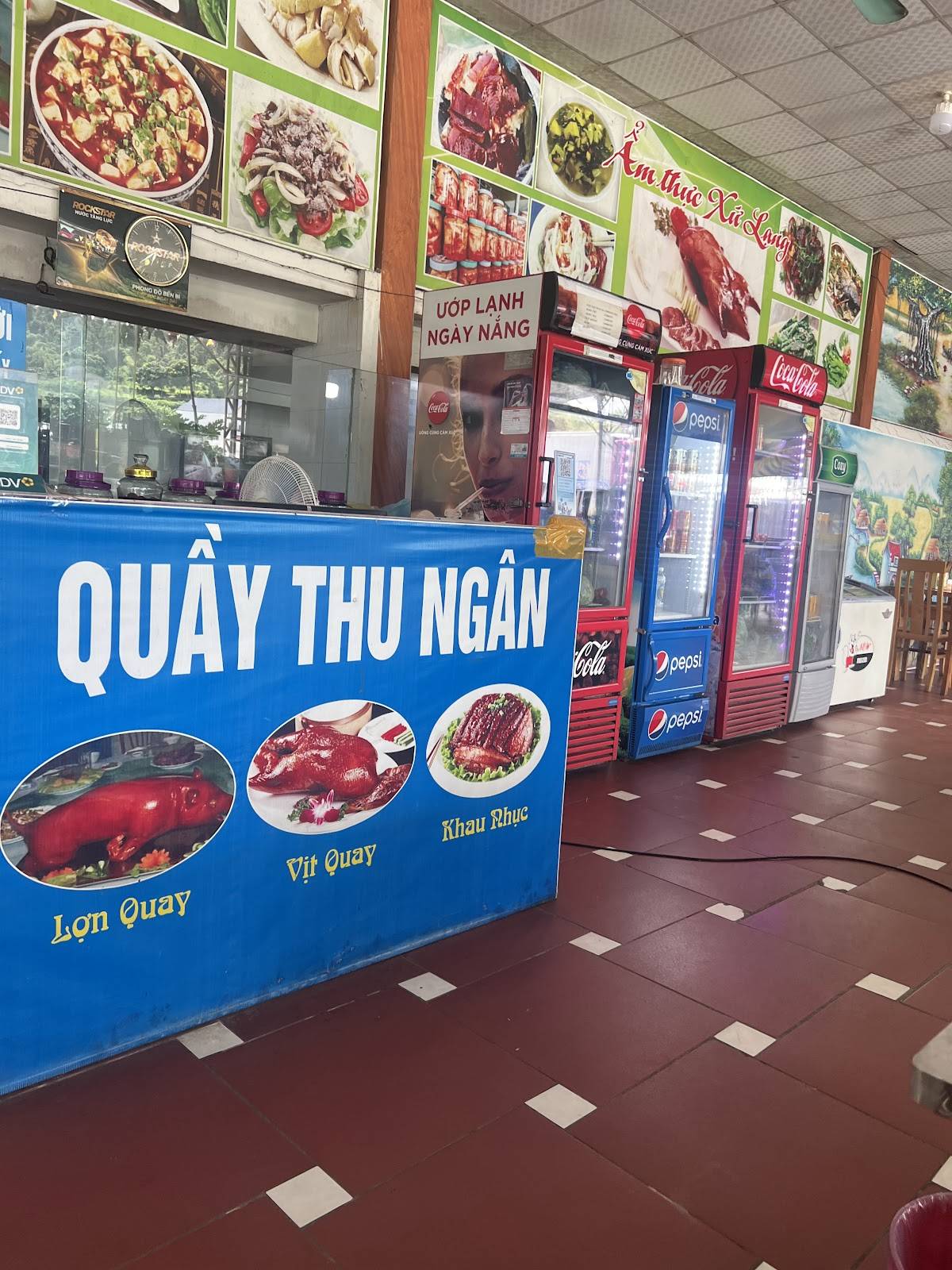 Menu at Quán ăn ngon Tâm Trung restaurant, Lang Son