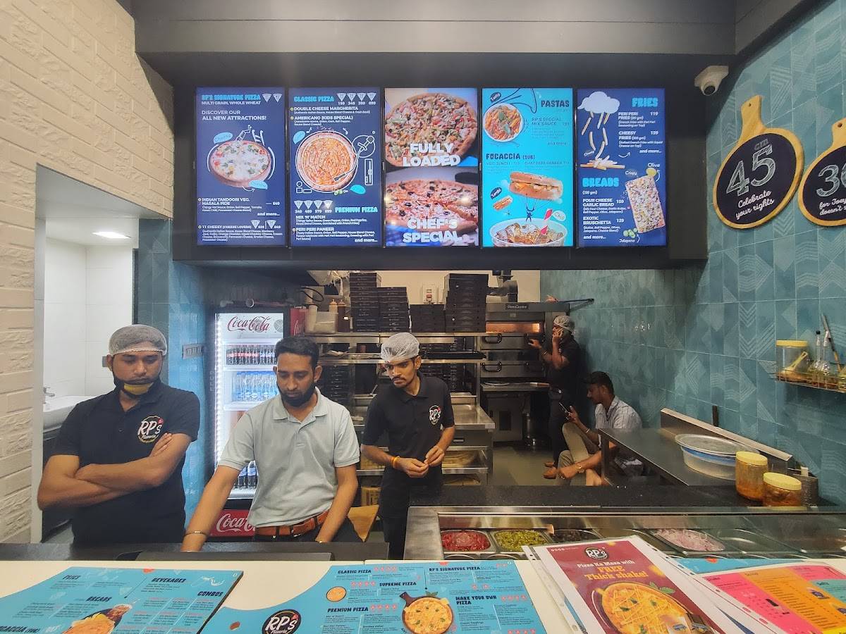 Menu at RP's Pizzeria, Ahmedabad, Shop No.1