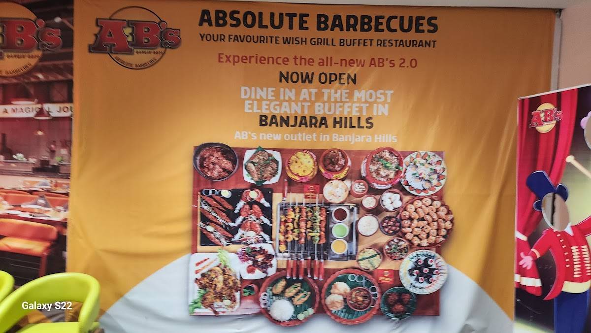 Menu at AB's - Absolute Barbecues I Banjara Road No.7, Hyderabad, Hyderabad