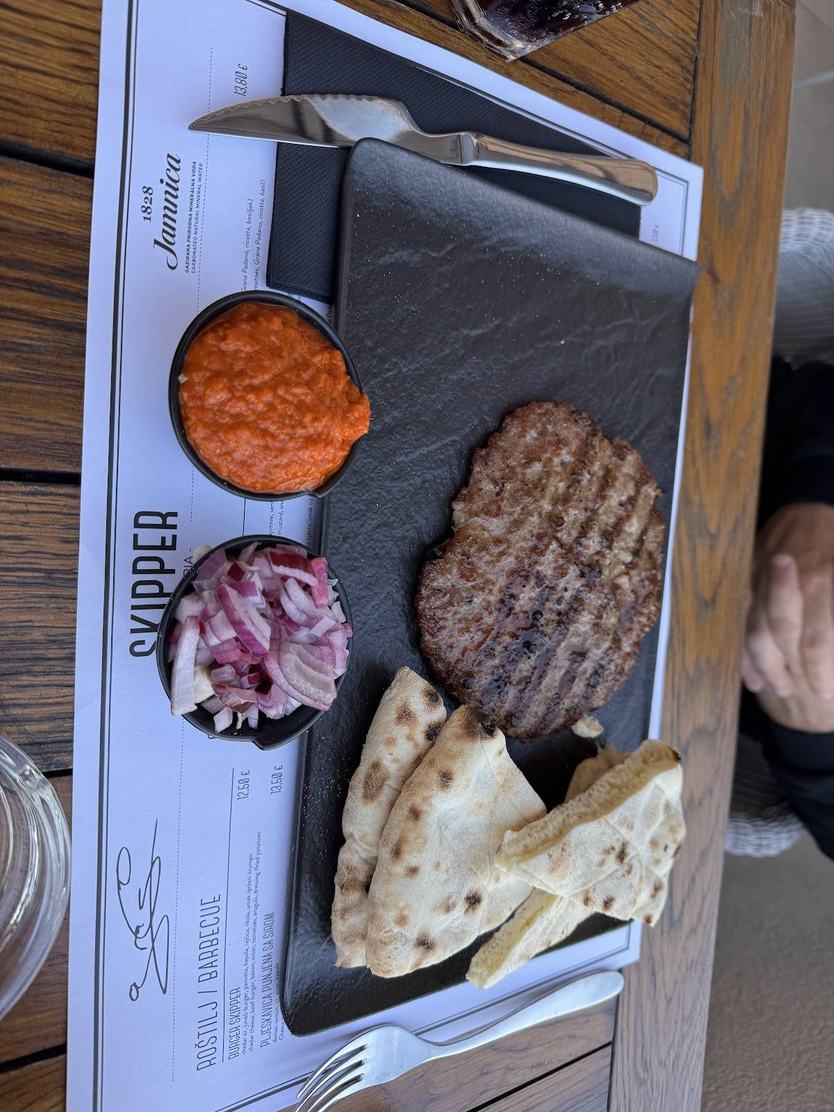 Menu at Restaurant Adriatic, Split