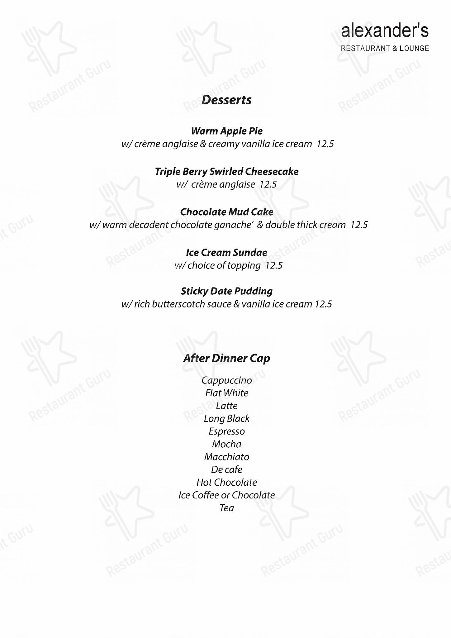 Menu at Best Western Plus Hotel Lord Forrest pub & bar, Bunbury