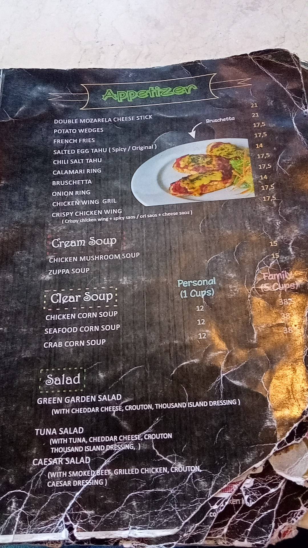 Menu at Almond Bakery Resto And Gelato, Sariharjo