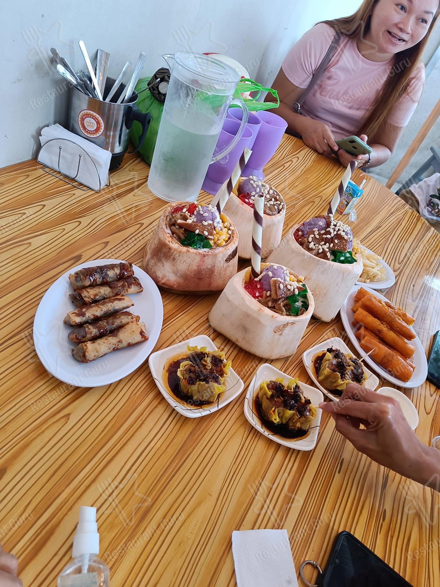 Menu at Buko Streat desserts, Davao City, 6CC5+PRJ