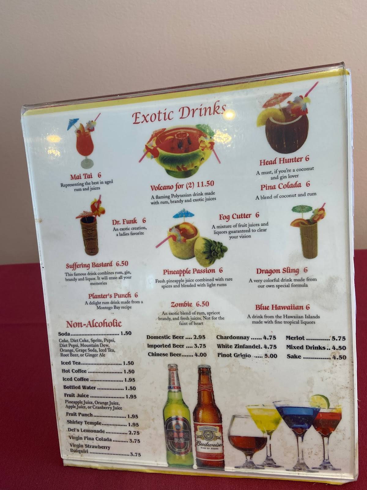 Menu at Chef Ho's (243 Atwells Ave) restaurant, Providence
