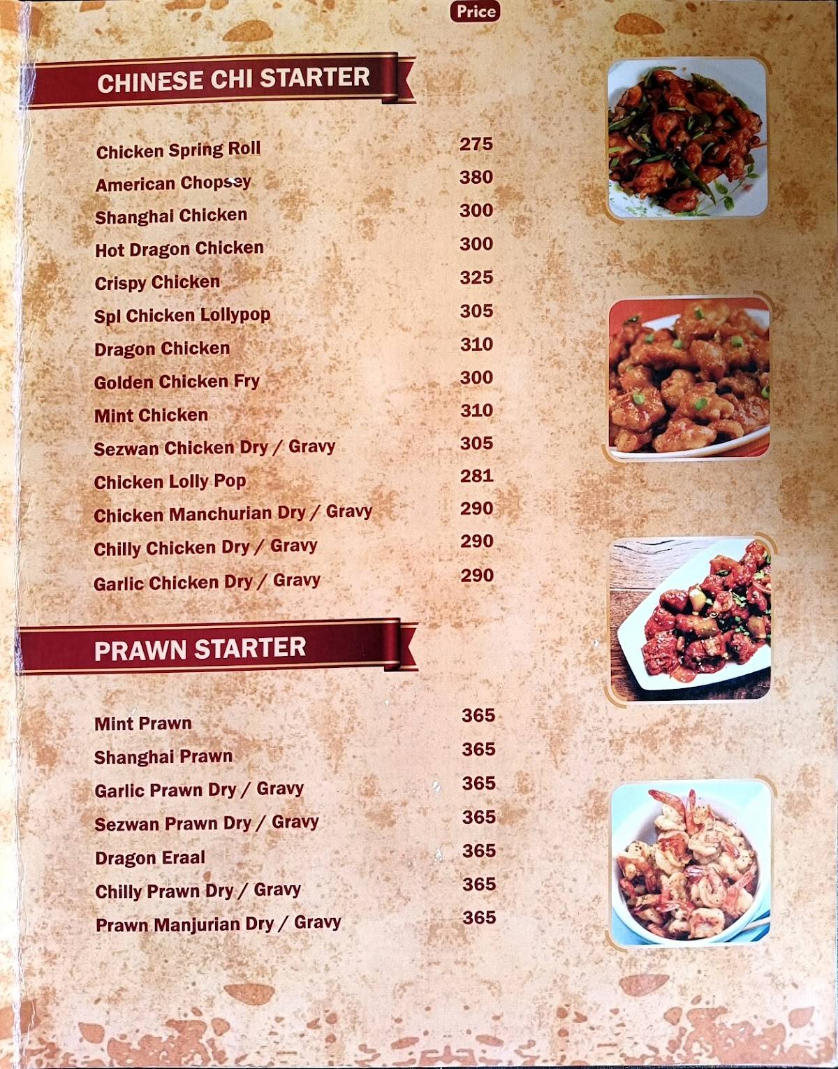 Menu at Darling Namma Veedu Restaurant, Tiruvannamalai