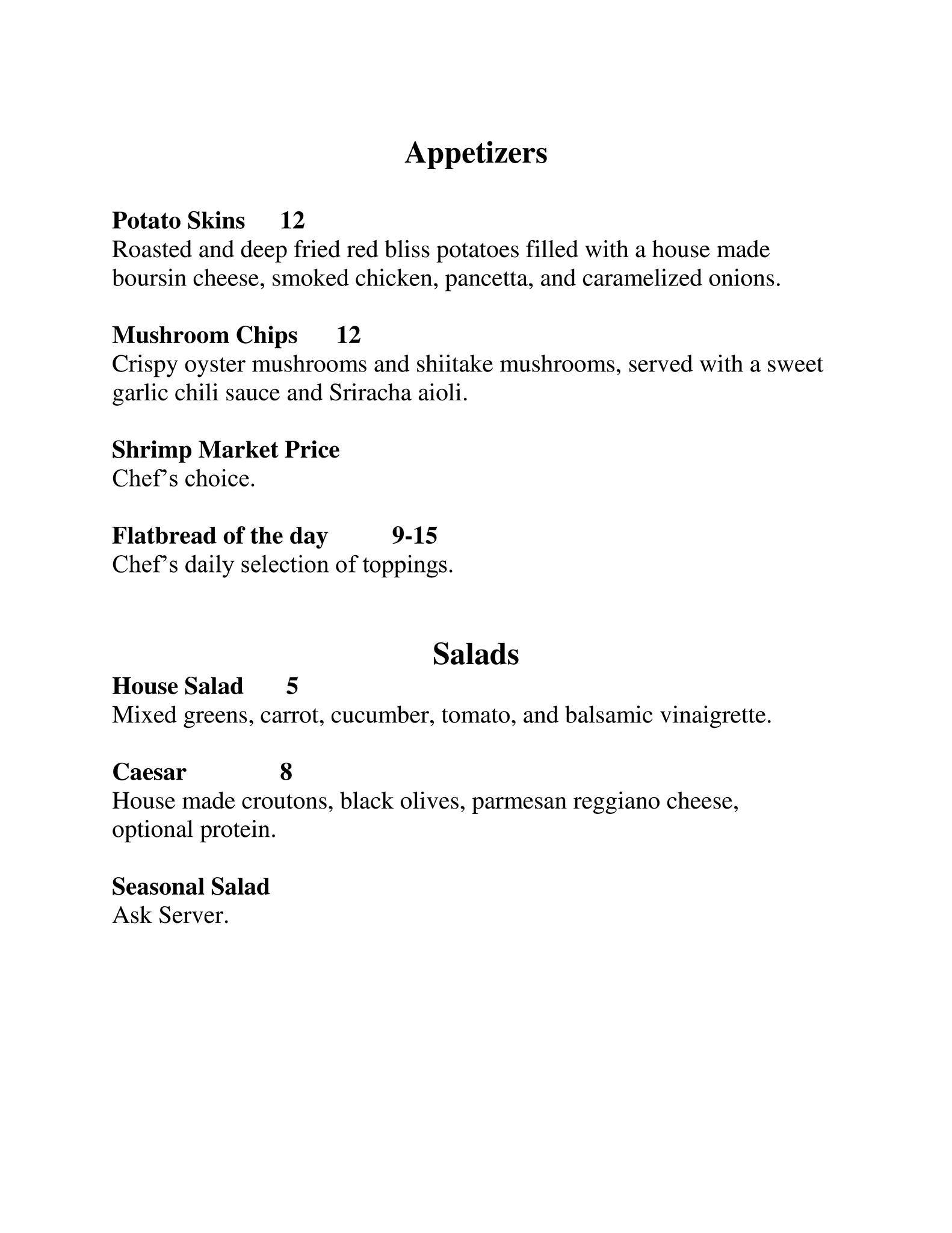Menu at Diso's Bistro at All Nations restaurant, Lorain