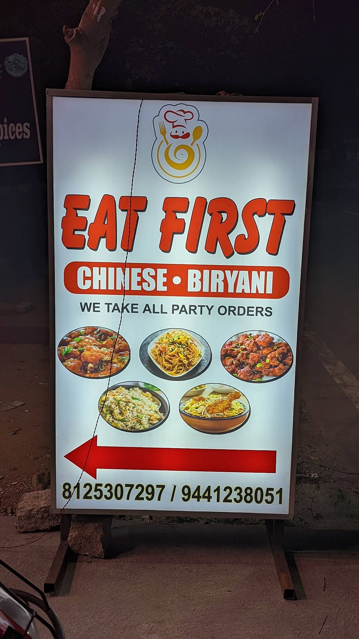 Menu at EAT FIRST, Hyderabad