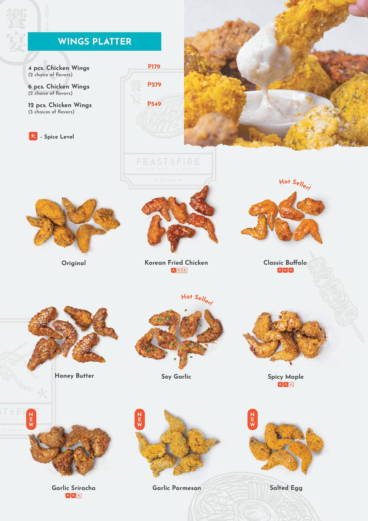 Menu at Feast & Fire - SM North restaurant, Quezon City