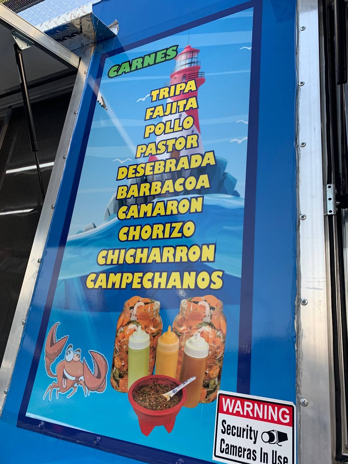 Carta del restaurante Gorditas y Tacos El Jaibo, Houston