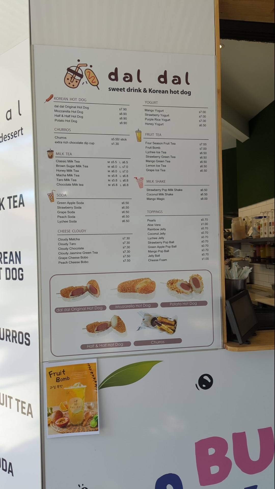 Menu at PIA Cafe and Restaurant, Bulimba