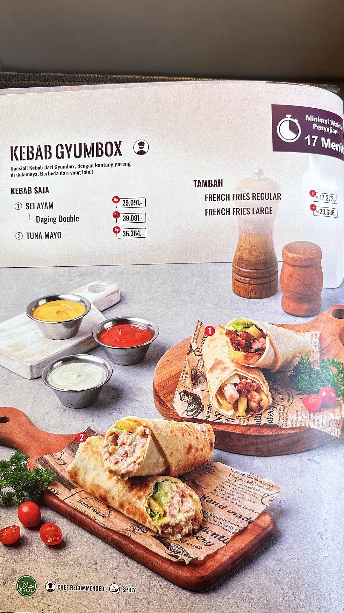 Menu at Gyumbox Paskal Hyper Square Bandung restaurant, Bandung, Paskal ...