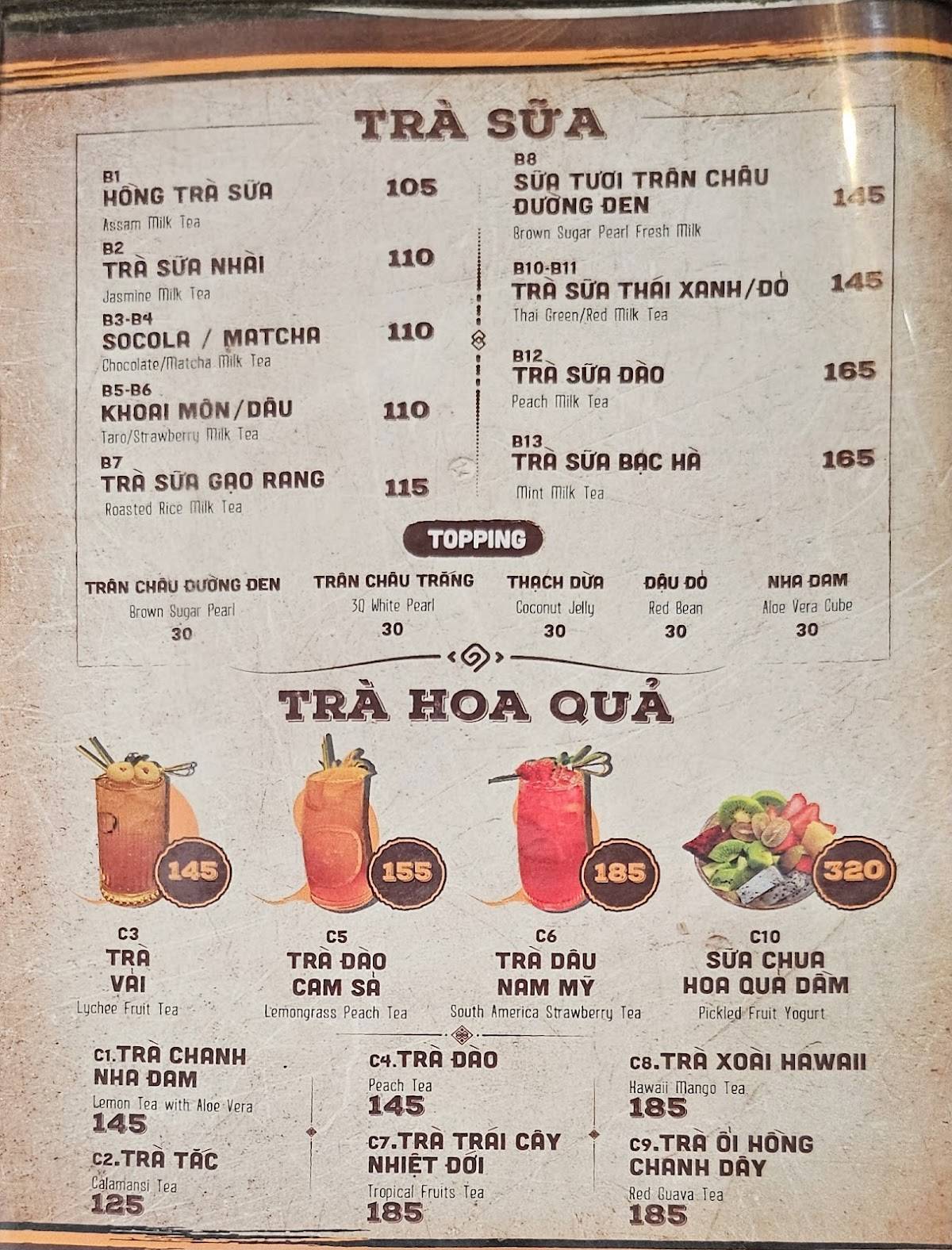 Menu at Ha Noi Pho - Vietnamese Cuisine restaurant, Makati