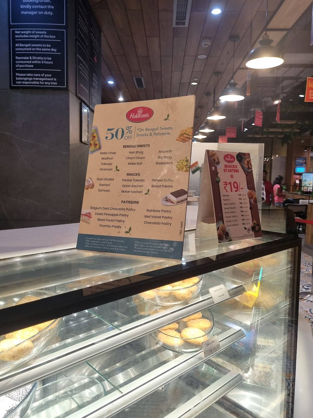 Menu at Haldiram's - Advant It Park, Noida, Advant It Park