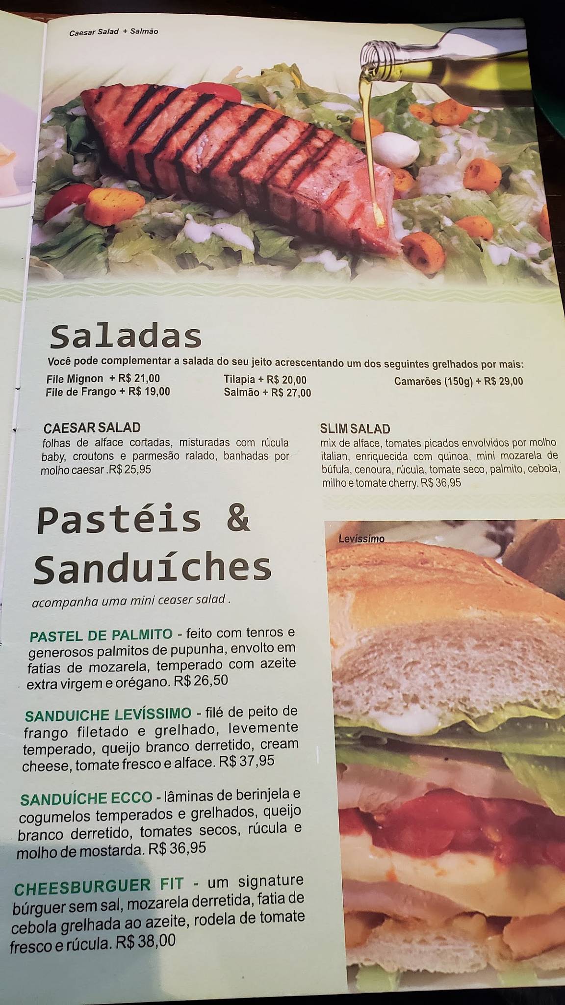 Menu em Hocca Bar - Iguatemi Campinas, Campinas