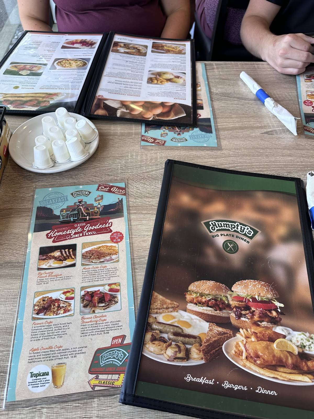 Menu at Humpty's Big Plate Diner - Lethbridge restaurant, Lethbridge ...