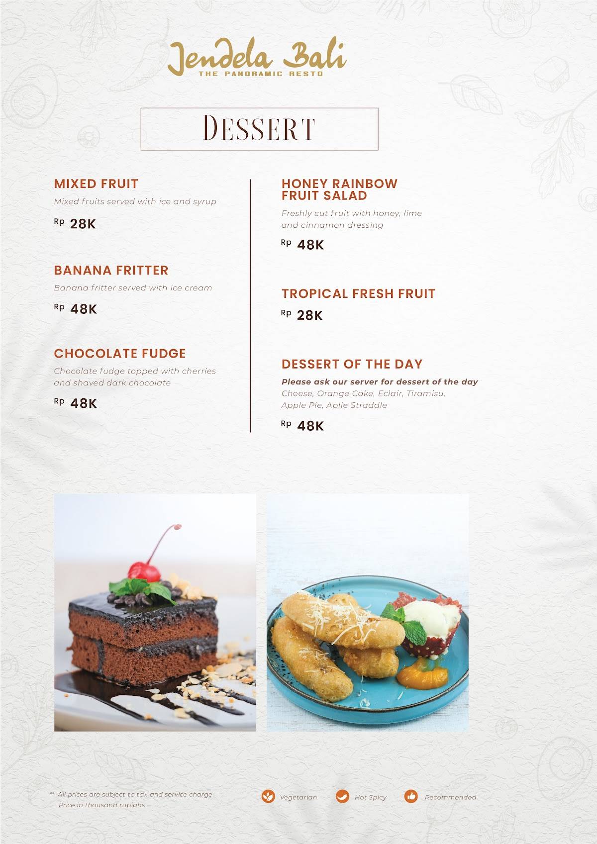 Menu at Jendela Bali The Panoramic Resto restaurant, Kuta Selatan ...
