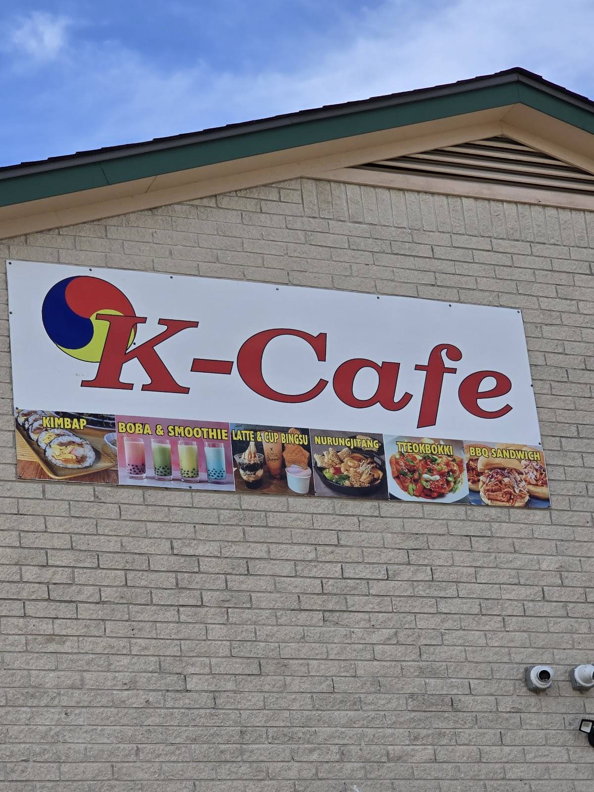 Menu at K-Cafe, Harker Heights