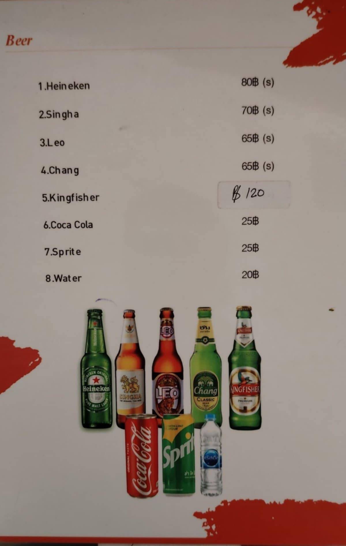 Menu at Karan Cafe Indian Food, Hua Hin, Near Dusitd2 Hotel