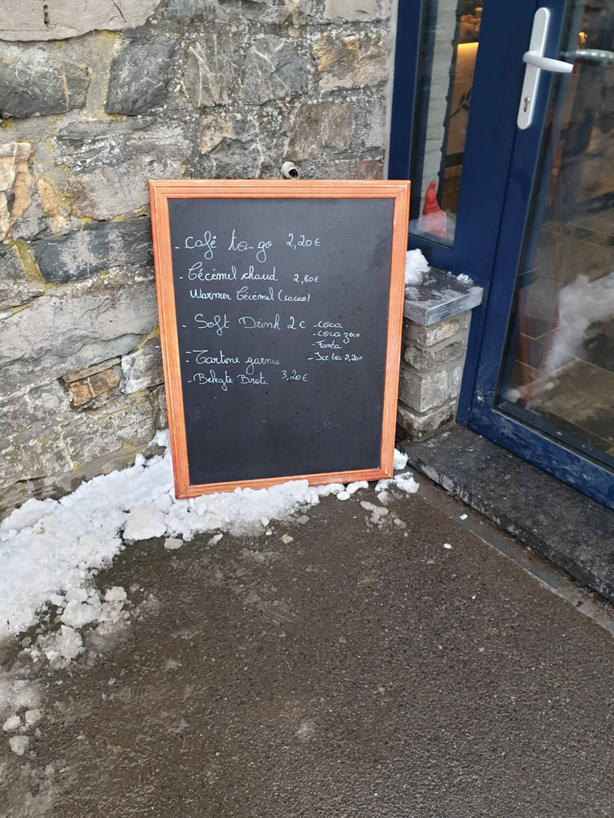 Menu au La Baraque Michel, Jalhay, Baraque Michel 36